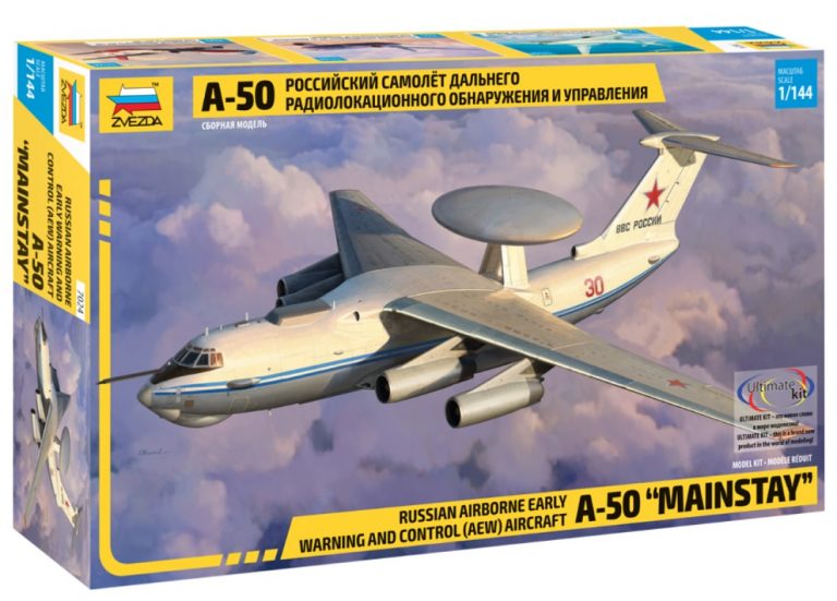ZVEZDA 1/144 Russian AEW Aircraft A-50 „Mainstay“ – Spektar M-Hobby