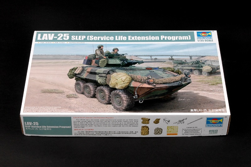 TRUMPETER 1/35 LAV-25 SLEP (Service Life Extension Program) – Spektar M ...
