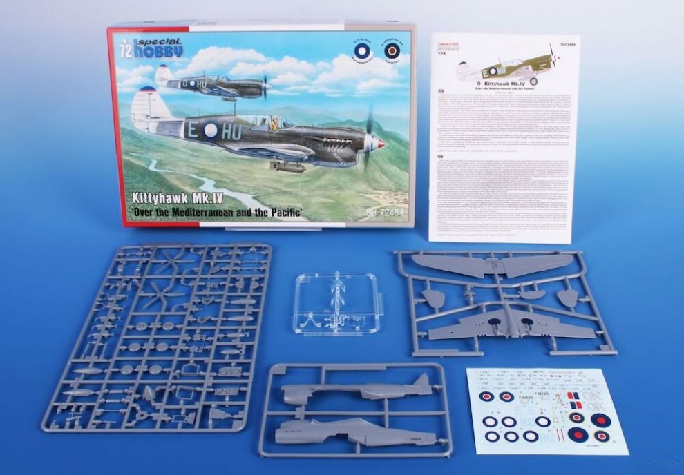 SPECIAL HOBBY 1/72 Kittyhawk Mk.IV Over the Mediterranean and the ...