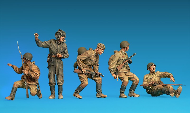 MINI ART 1/35 Soviet Soldiers Riders (Special Edition) - Spektar M-Hobby
